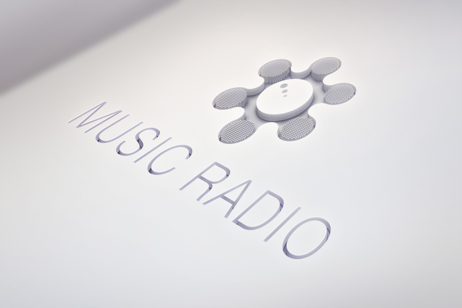 Music Radio Logo Design | CleverCrayon Design Studio