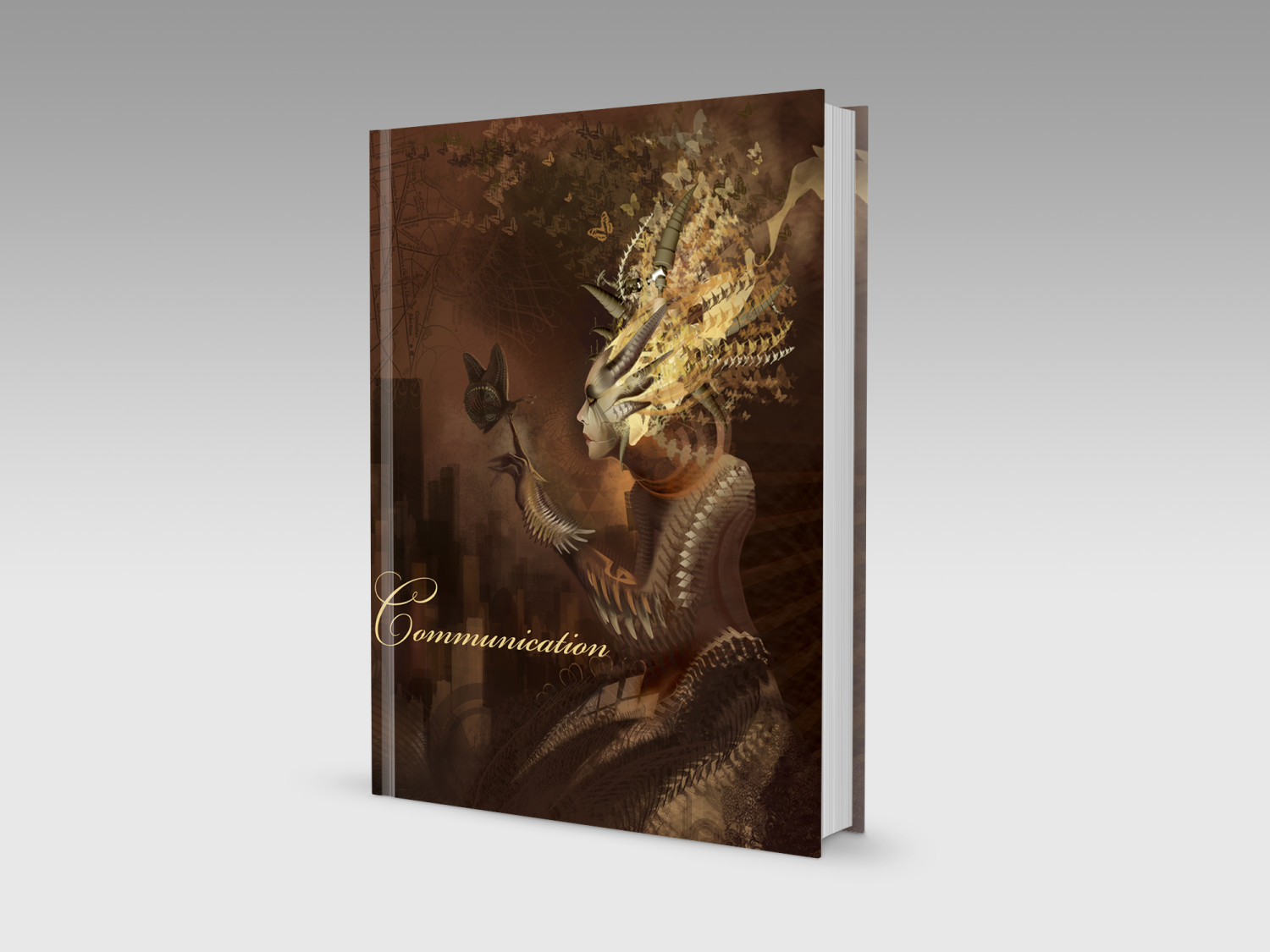 “Communication” Book Cover Design | CleverCrayon Design Studio